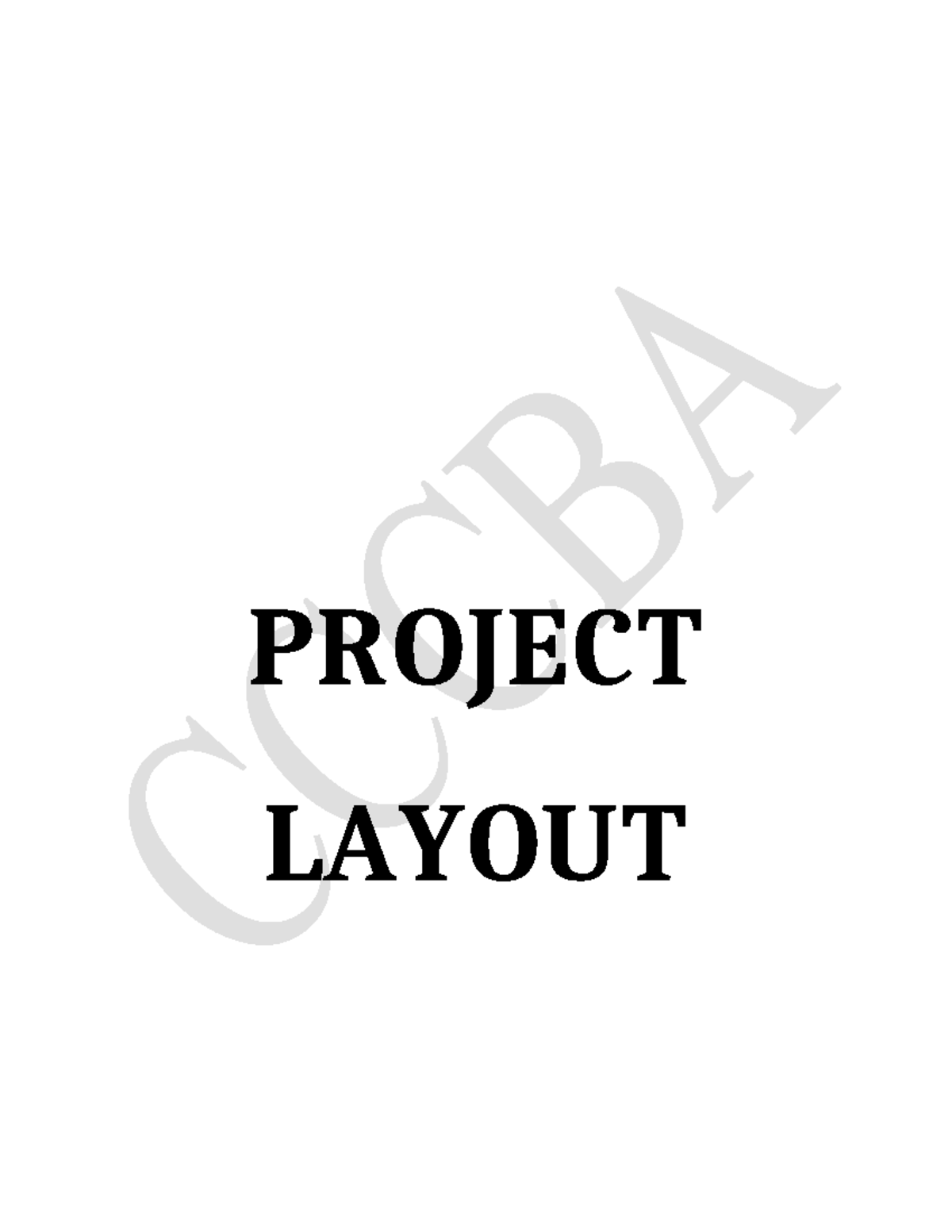 Financial Statement Analysis - PROJECT LAYOUT Project Report (Submitted ...