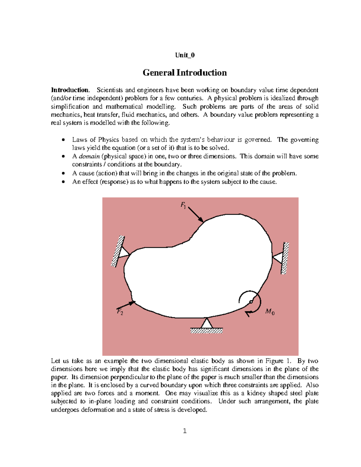 Unit0 Finite Element Resource Unit General Introduction Introduction Scientists And