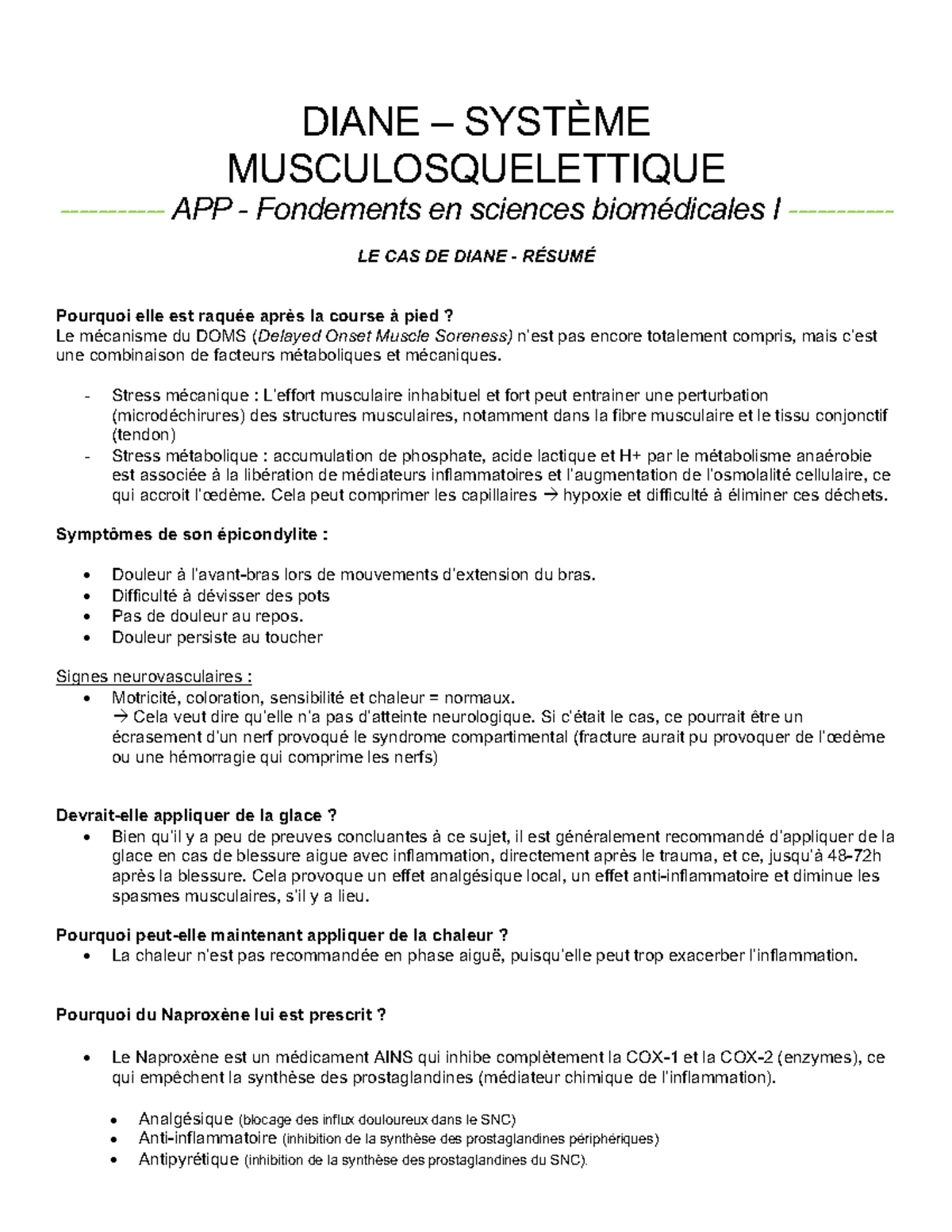 APP 6 - Diane Delarochelière - DIANE – SYSTÈME MUSCULOSQUELETTIQUE ...