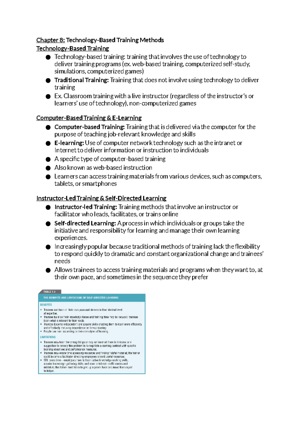 Training 3410 - Chapter 8 - Chapter 8: Technology-Based Training ...