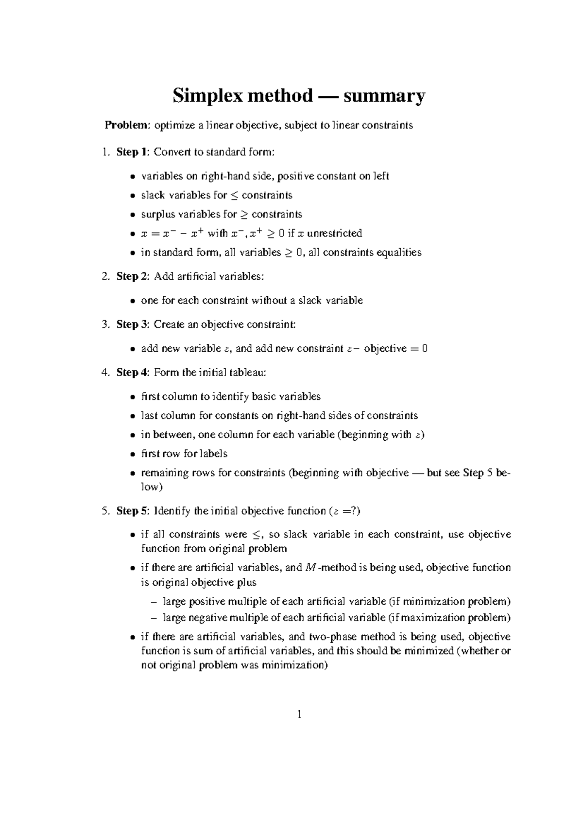 Simplex full - ..vkgdbkkhhdbmkuhvnnbcvnuhvdyhvccnnnvv - Simplex method ...