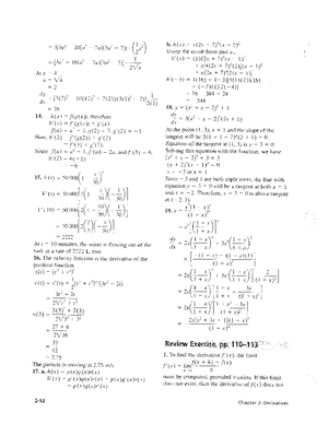 Mcv4u ch 1 nelson solutions - Review of Prerequisite Skills, pp. 2– a ...