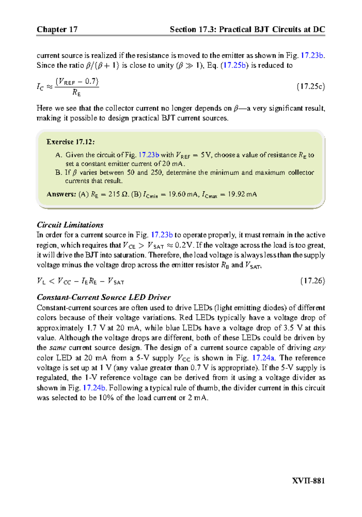 Practical Electrical Engineering-298 - current source is realized if ...