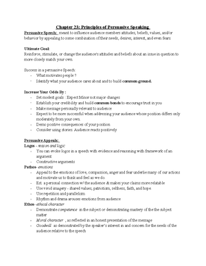 Persuasive Speech Ouline Example Topical Outline PDF - Name: General ...