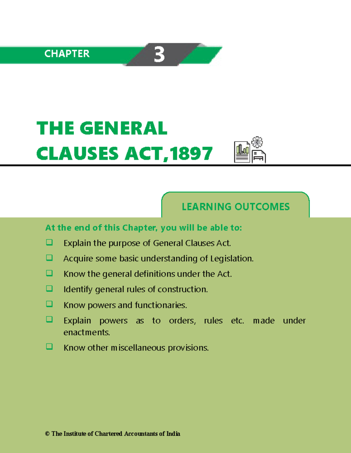 Part 2 The General Clauses Act, 1897 - LEARNING OUTCOMES THE GENERAL ...