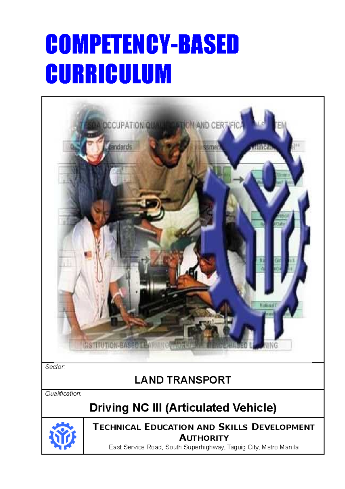 Cbc - Driving NC III (Articulated Vehicle) - COMPETENCY-BASED ...