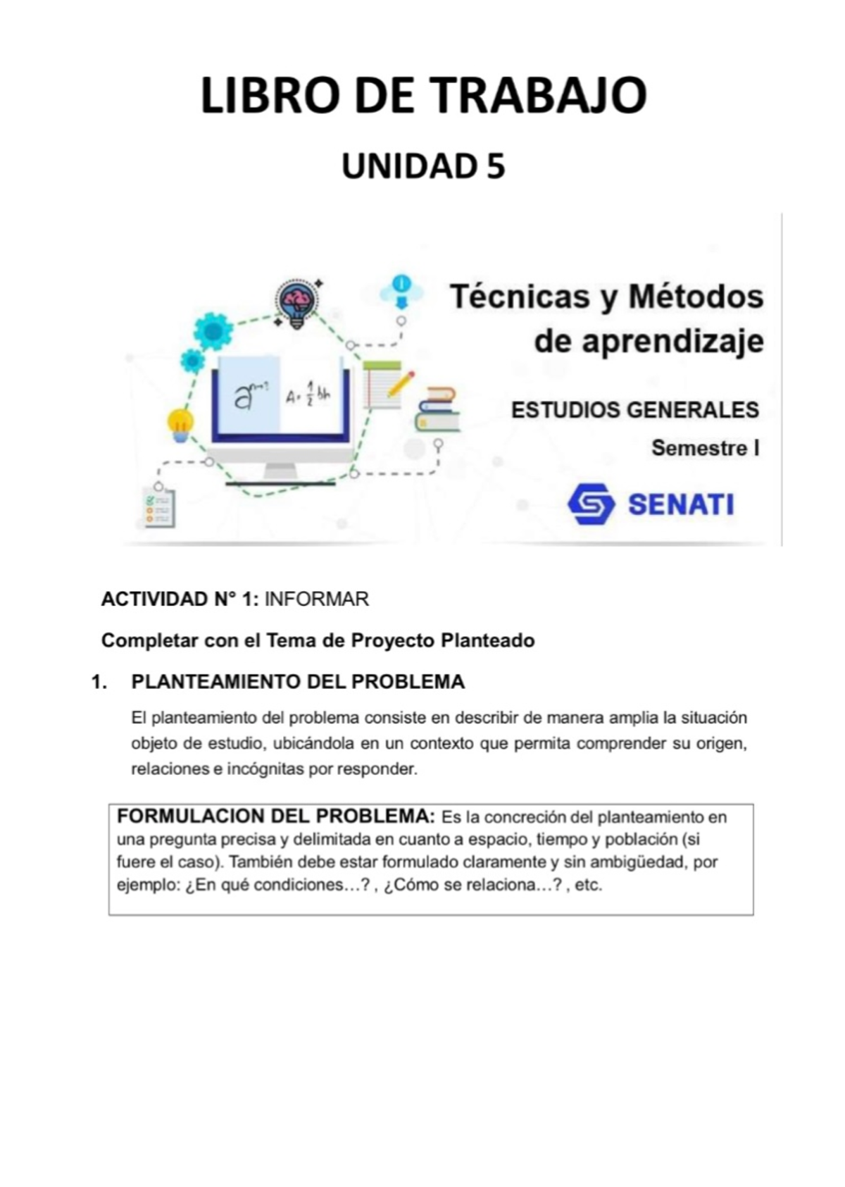 Libro de trabajo 5 - Pppppppp - Programacion Orientada a objetos - Studocu