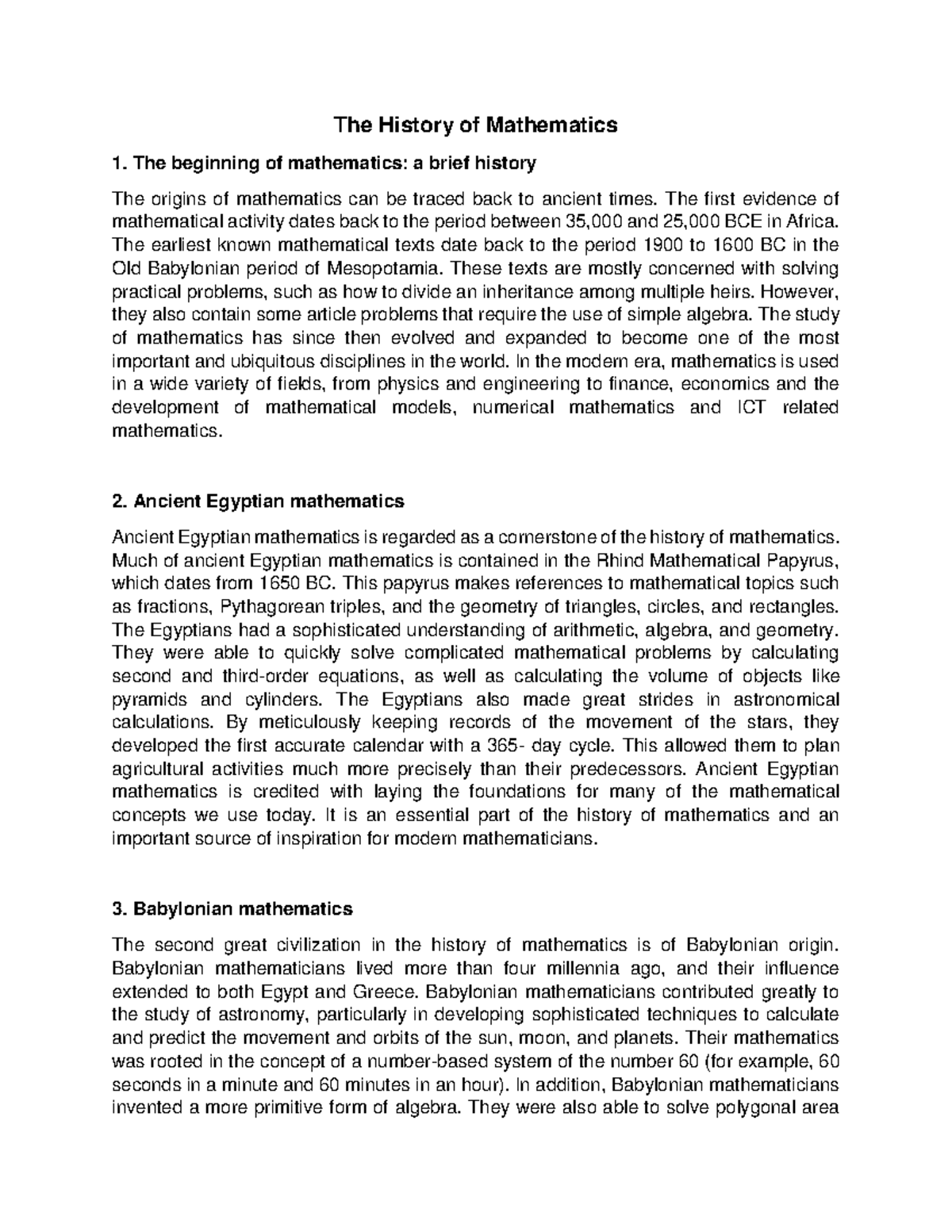 History of Mathematics- Mathematicians of the Day- A glimpse of past ...