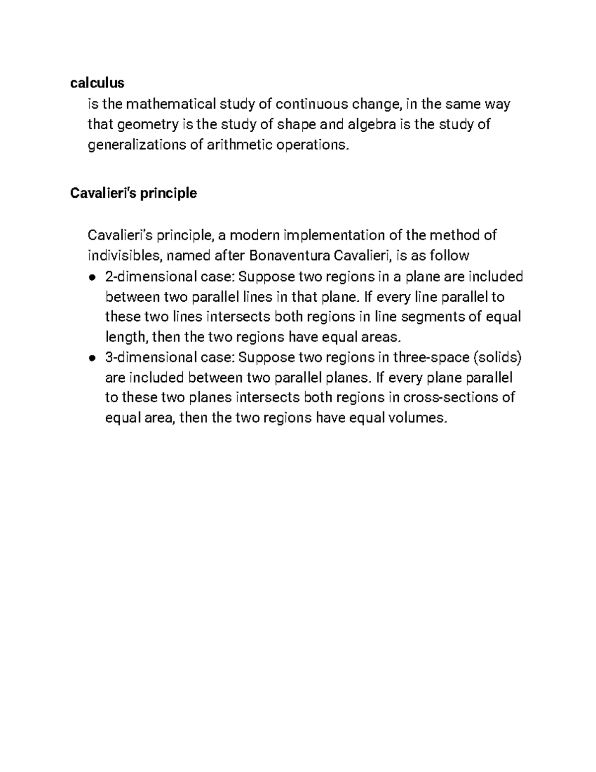 CALC 3 - CALCULUS 3 - calculus is the mathematical study of continuous ...