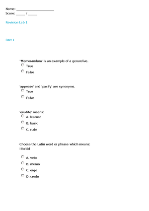 Tutorial Assignment 3 MEMO - 1 SCHOOL OF LANGUAGES AND LITERATURES Word ...