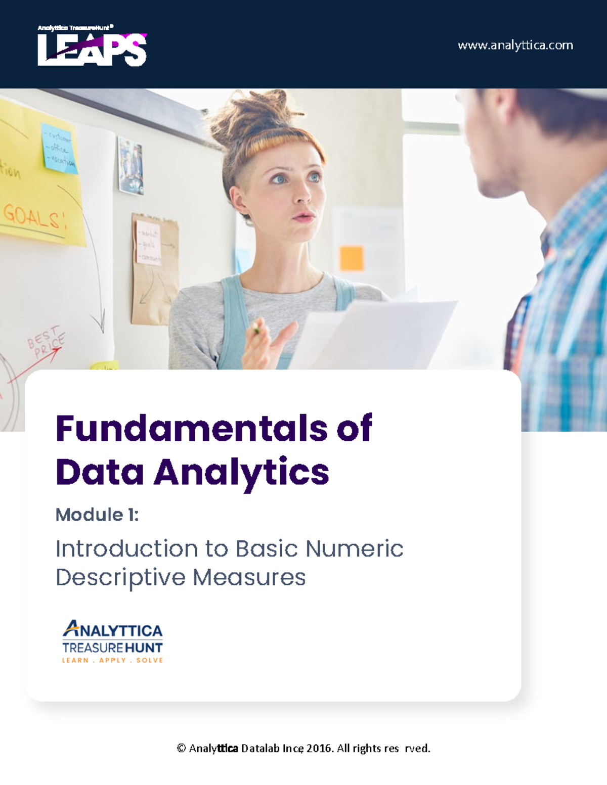 FDA Module 1 Reading Material - © Analy Datalab Inc., 2016. All rights ...
