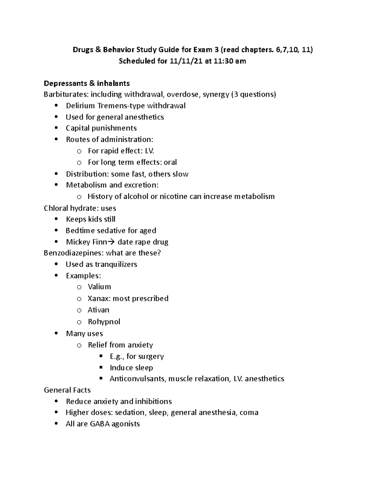 Psych study guide 3 - Familiarize yourself with these terms and read ...