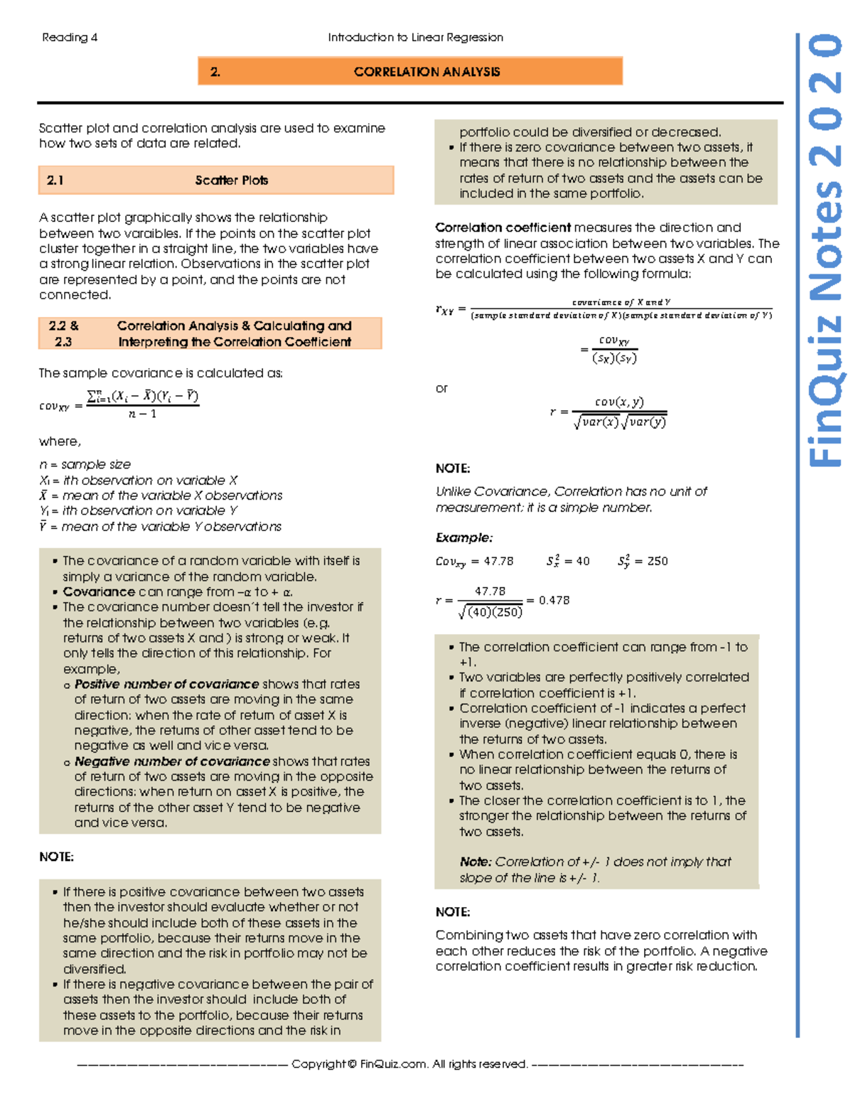 Fin Quiz - Curriculum Note, @Insight Squad Study Session 2, Reading 4 ...