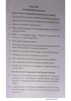 Diffraction Notes Engineering Physics A Studocu