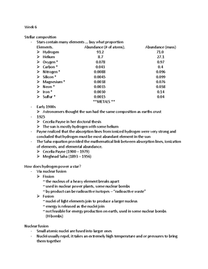 SCI-1000 (12) - lecture - Scientific Inquiry: Astronomy Week 3 Problem ...