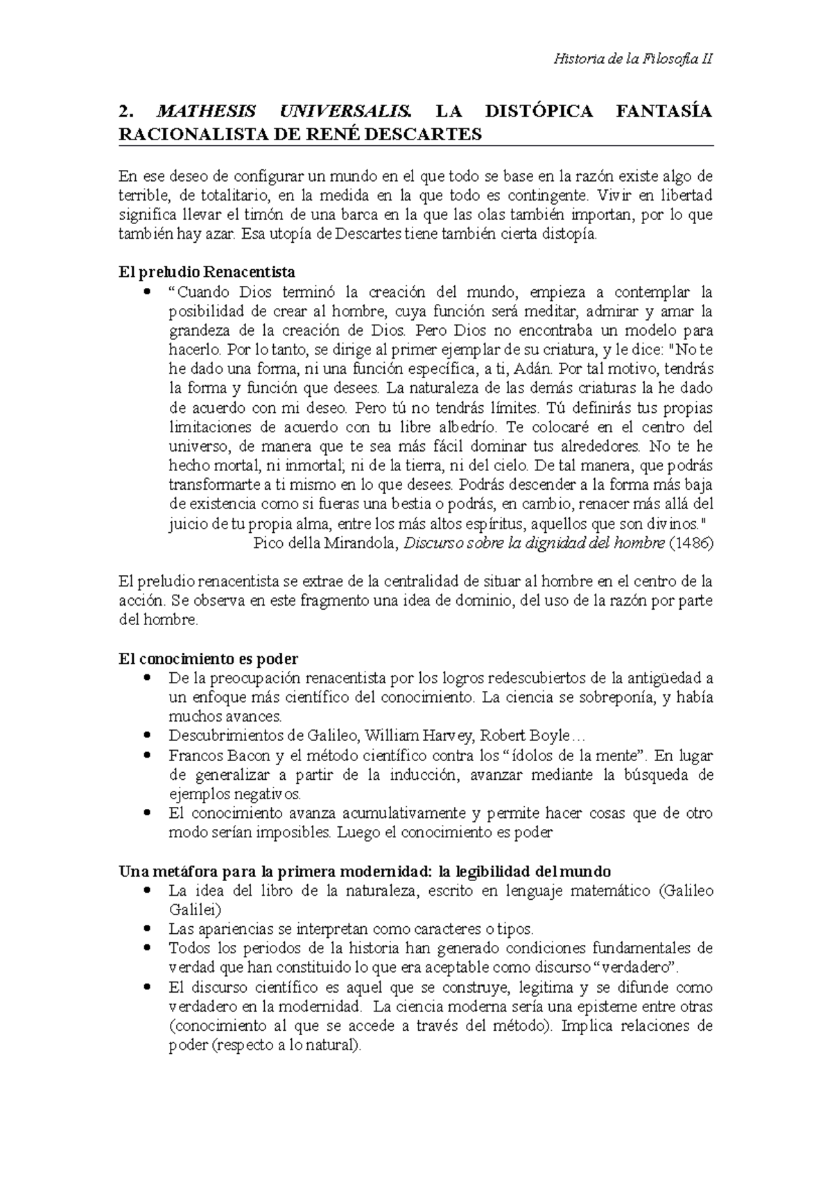 Bloque I. 2. Mathesis Universalis. LA Distópica Fantasía Racionalista ...