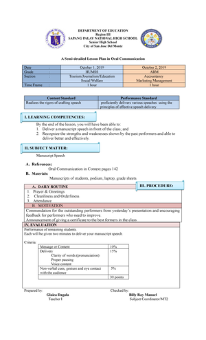 4-A's-Lesson-Exemplar- Speech Styles - Department of Education REGION ...
