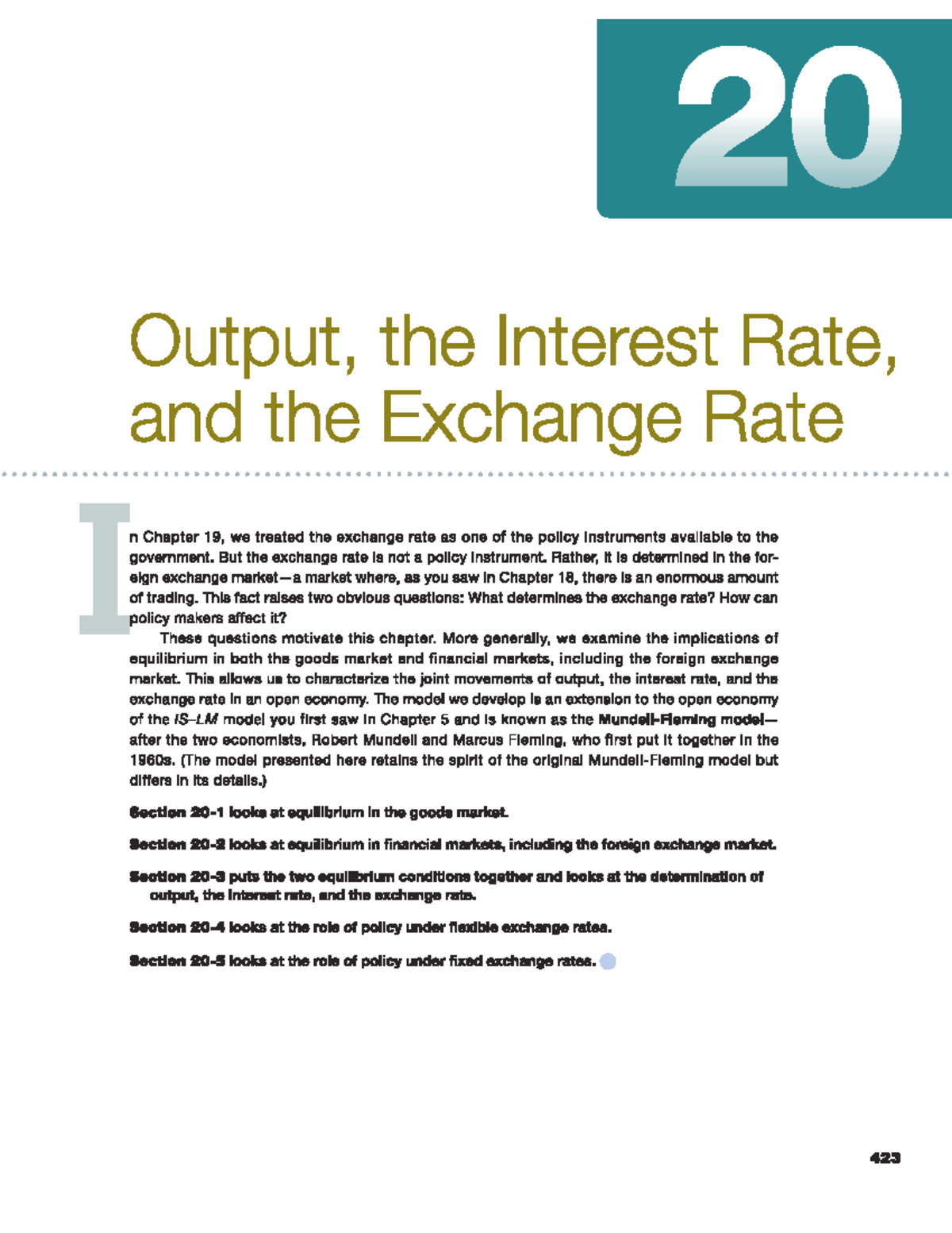 Blanchard Chapter 20 - Microeconomics - Studocu