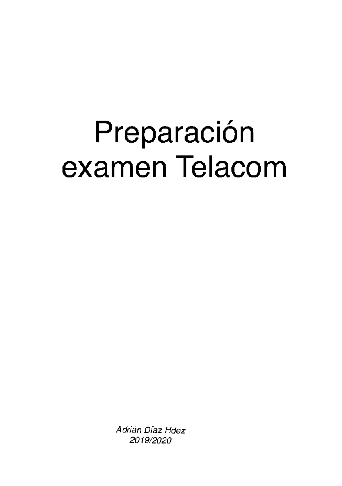 Preparación Examen Telacom - Warning: Error during font loading: XMLHttpRequest is not defined ...