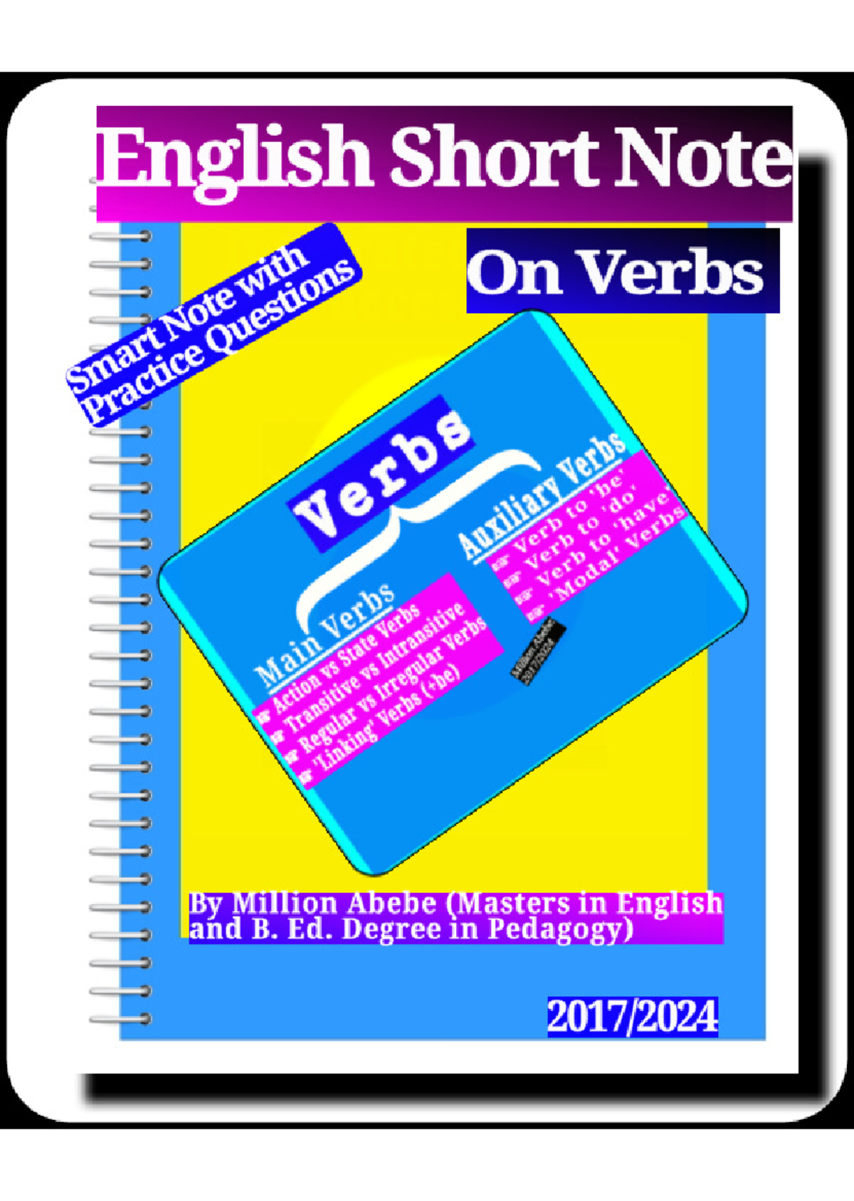 English Handout on Verbs with Practice Questions - English Short Note ...
