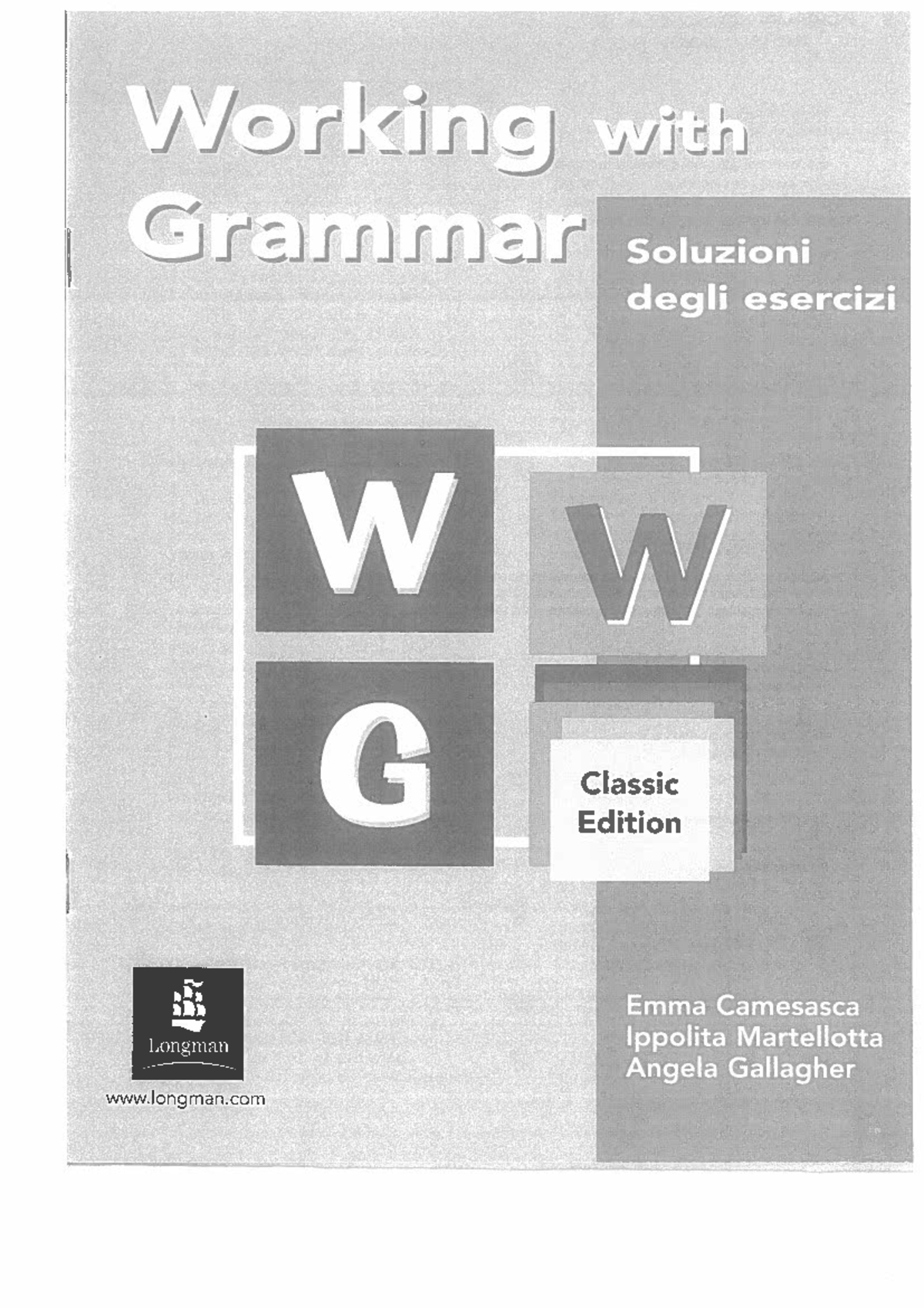 Working with grammar KEYS - Inglese - Studocu