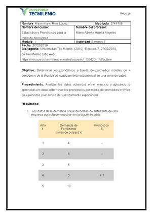 Act 3 evaluacion y proyectos - Parte 1 1. Describe en forma de esquema la relación, principales ...