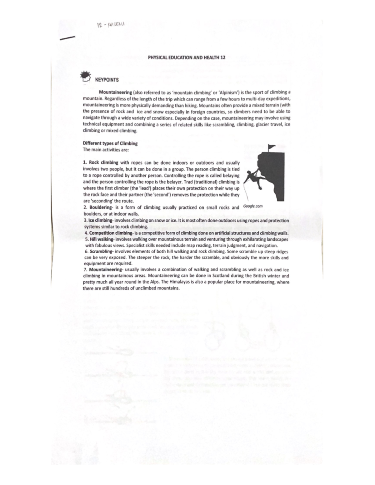 Physical Education AND Health - b-secondary education - Studocu