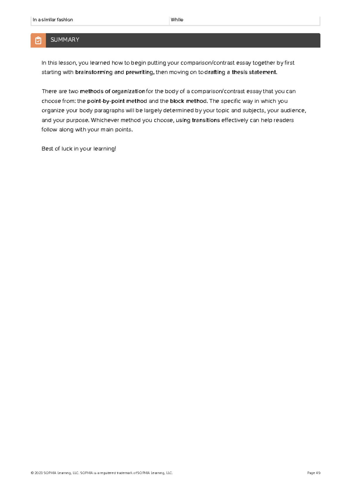 Unit-2-tutorials-drafting-an-essay final - In a similar fashion While In this lesson, you ...