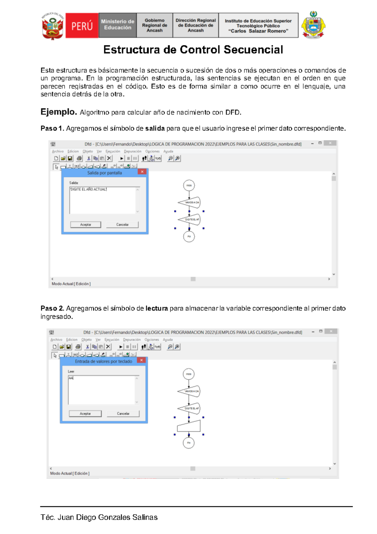 Clase 07 - Estructura de Control Secuancial - Estructura de Control ...