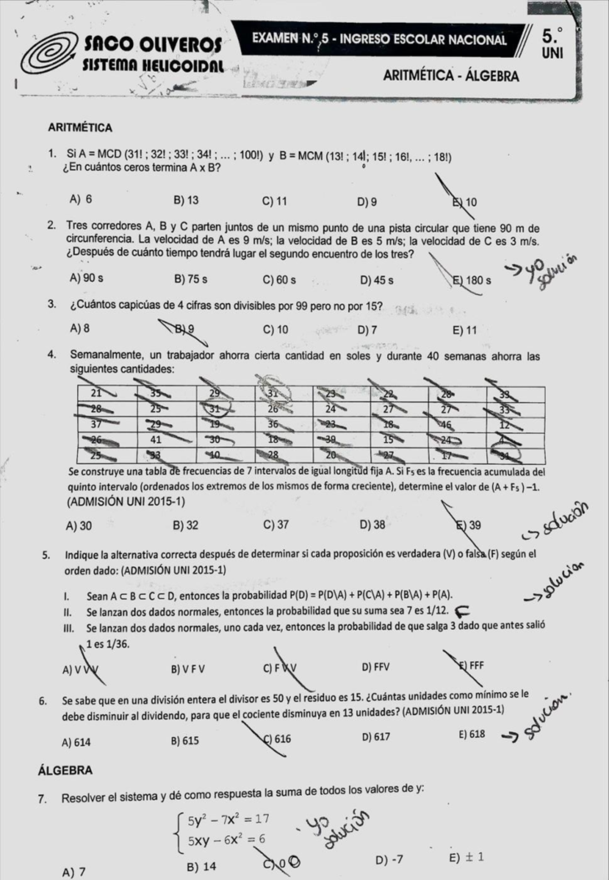 uni - test académico - saco oliveros, aritmetica - Studocu