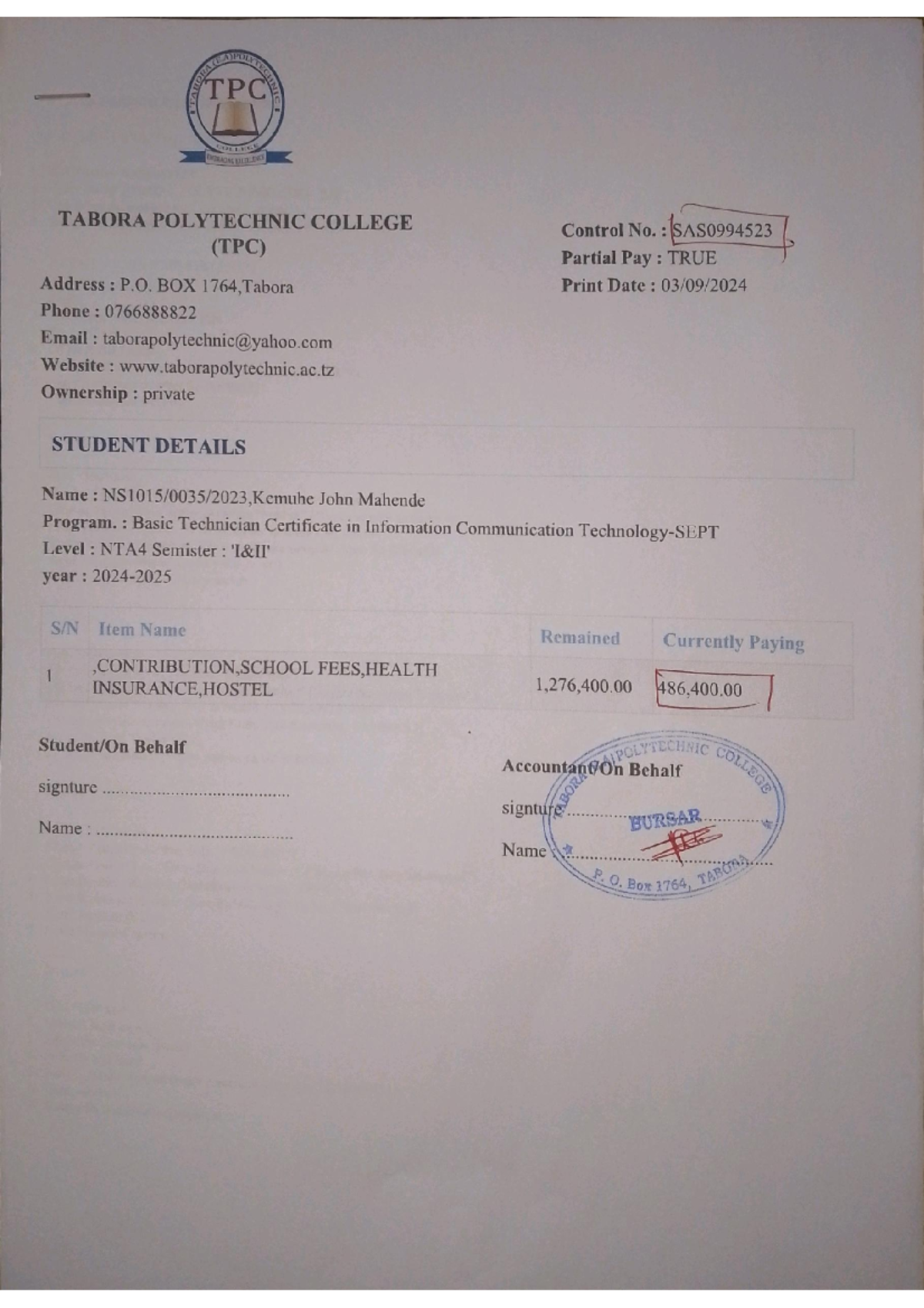 PDF Scanner 050924 4 - Notes - LIMITED TPC TEATH TABORA POLYTECHNIC ...
