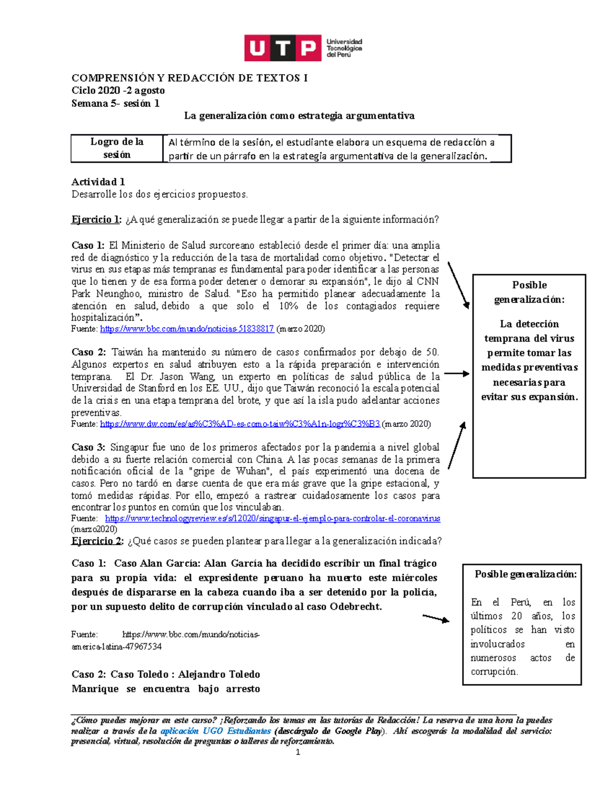 S05.s1 tr hecha - Tarea Terminada - COMPRENSIÓN Y REDACCIÓN DE TEXTOS I ...