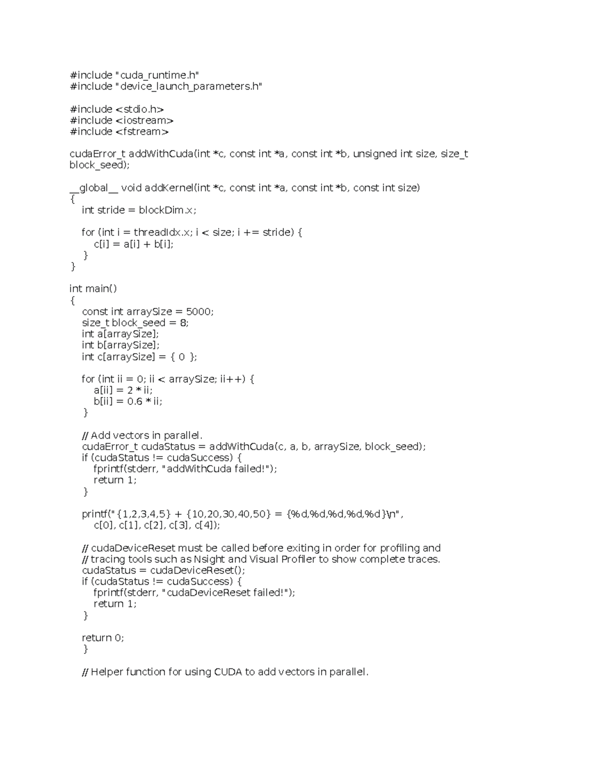 Project Final - #include "cuda_runtime" #include "device_launch ...