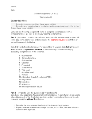 Dykes Ily- Ch 2 Supply and Demand Exercise - 1- In a brief and clearly ...