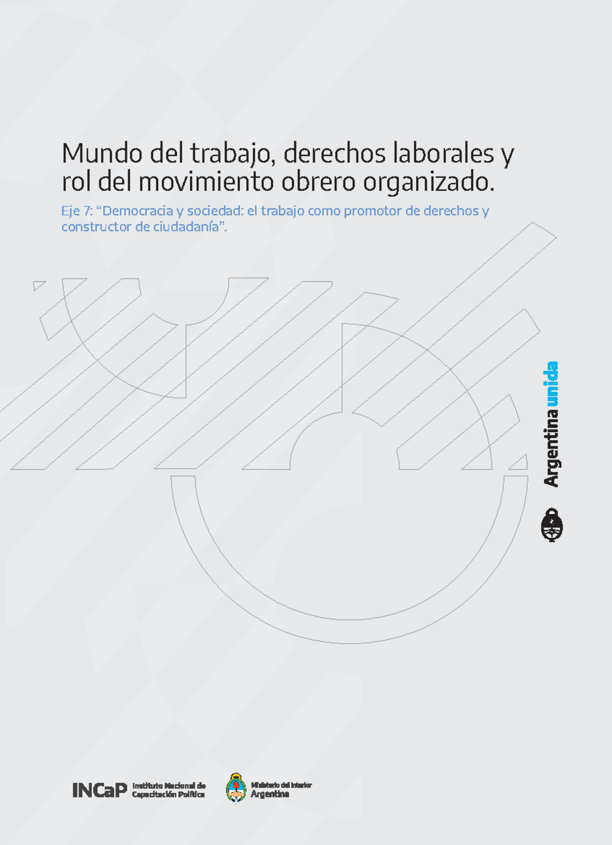 Material de lectura 3 Mundo del trabajo - Mundo del trabajo, derechos ...