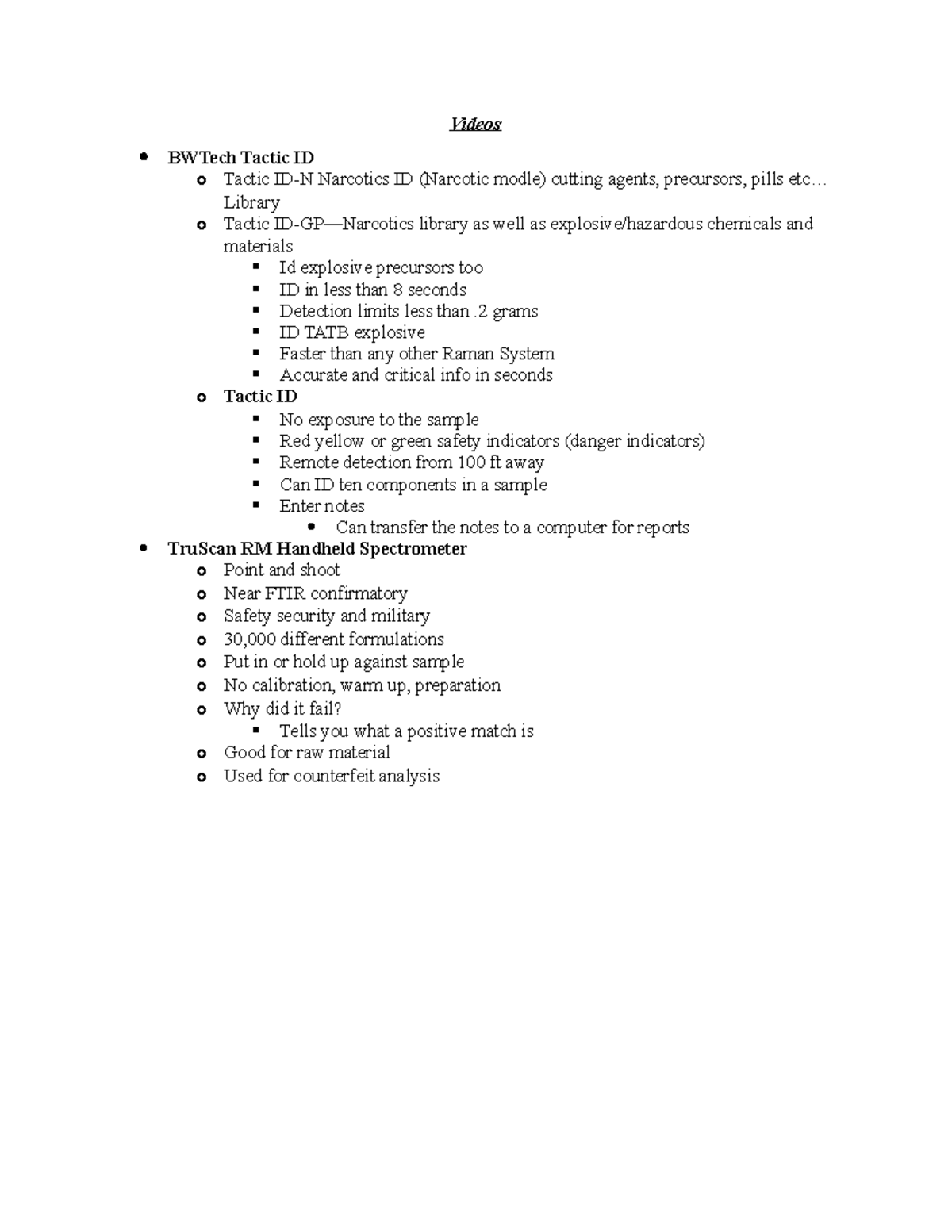 Tactic ID vides and more - Videos BWTech Tactic ID o Tactic ID-N ...