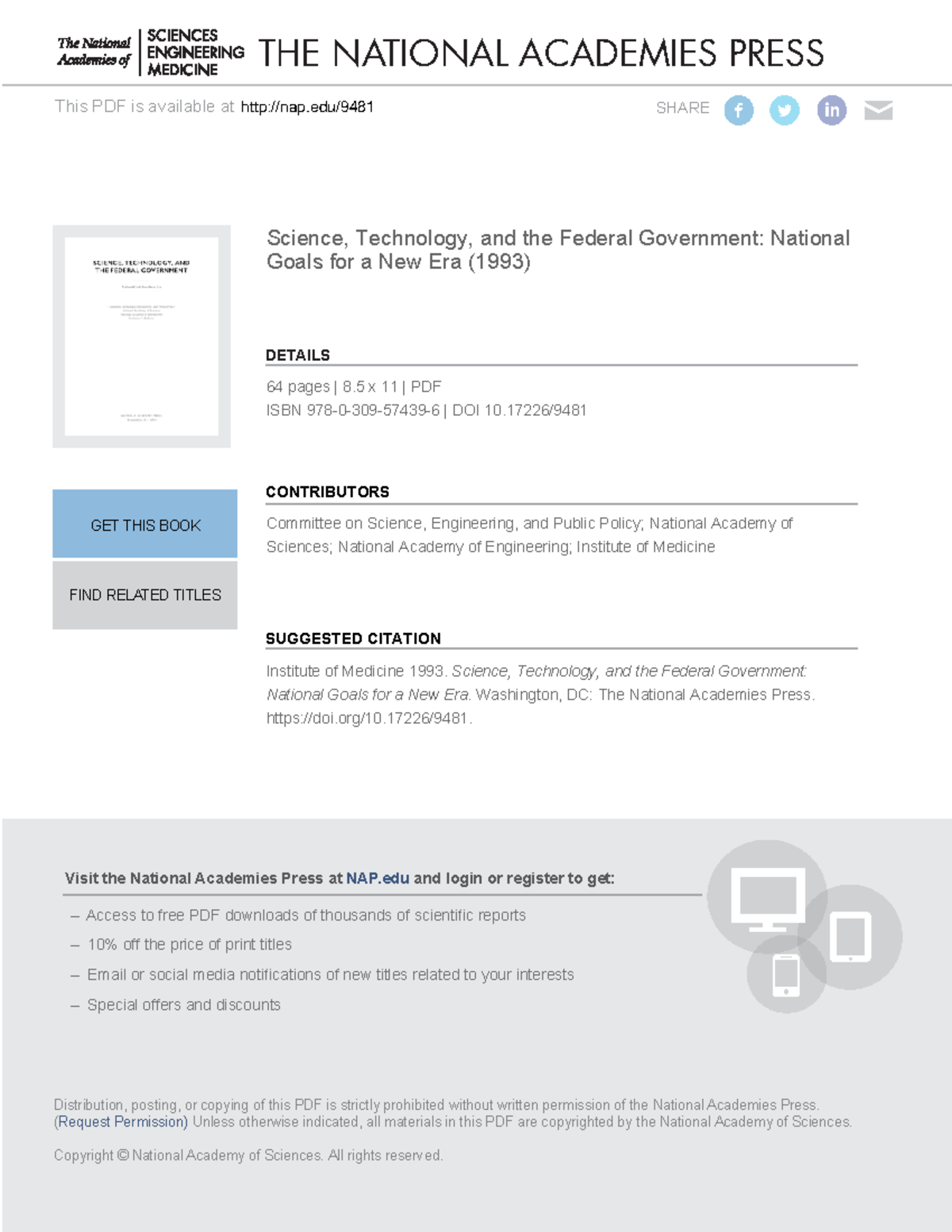 STS Reading Material 1 - science technology and society - DETAILS ...