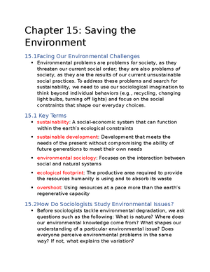 Intro to Sociology Ch 10 Notes - Chapter 10: Understanding Institutions ...