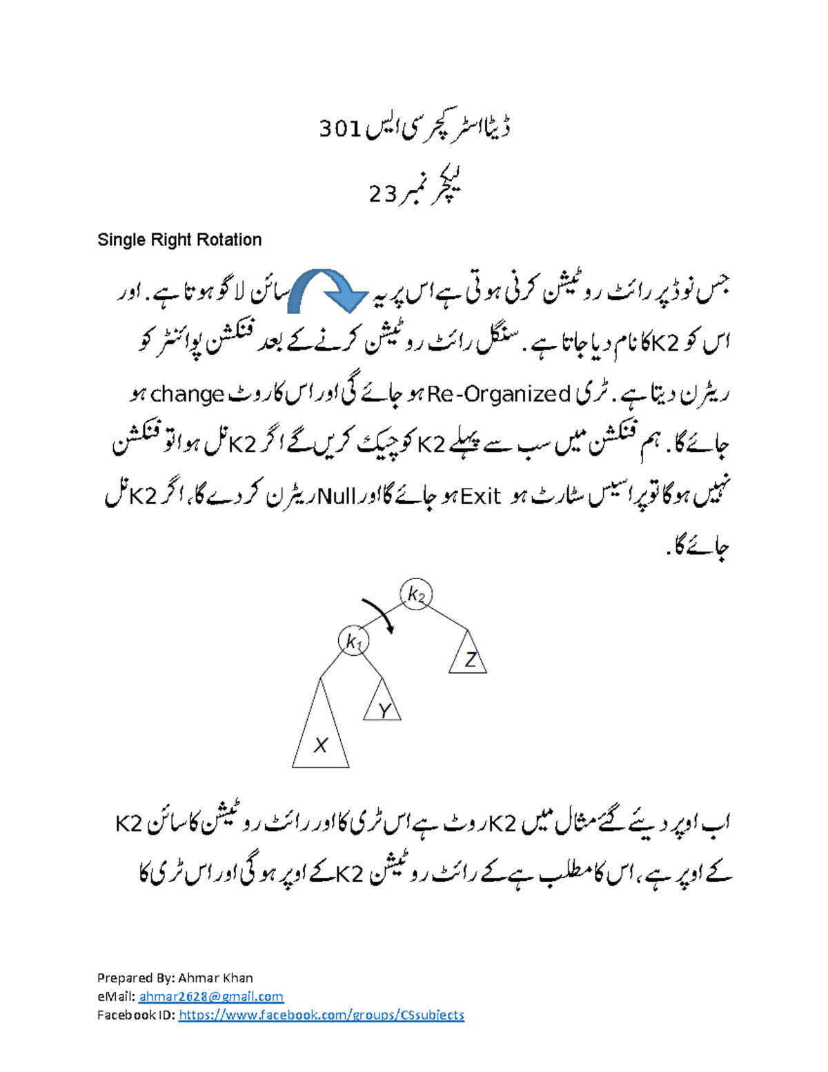 CS301 Short Notes for final term exam - Prepared By: Ahmar Khan eMail ...