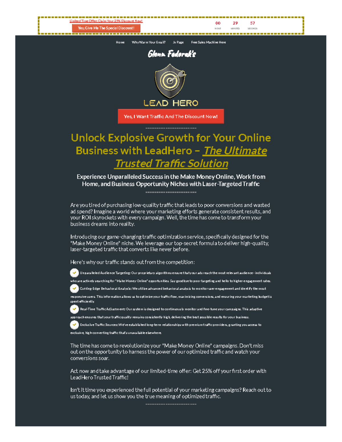 Leadhero-club-click- Limited Time Offer: Claim Your 25% Discount Now ...