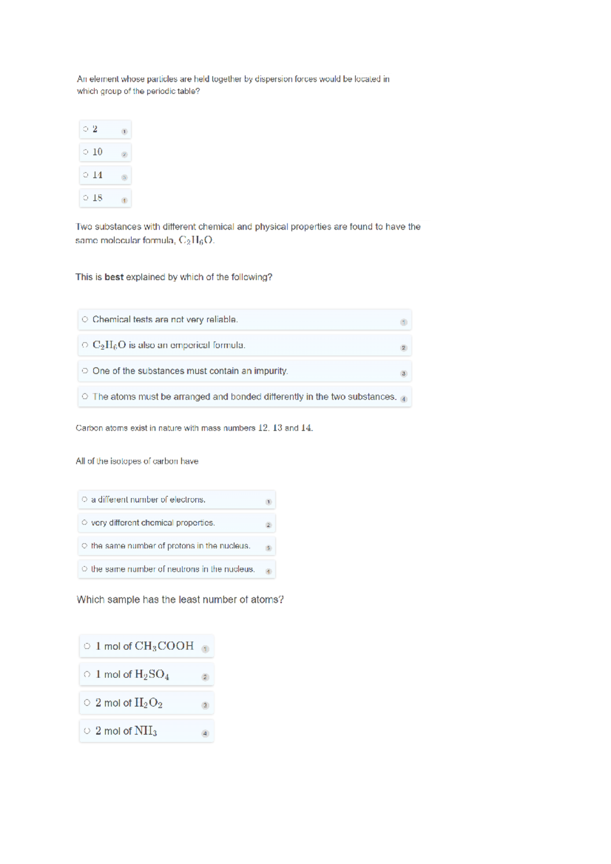 Practice exam (Unit 1 and 2 collated from Ed Perfect) - 1022SCG - Studocu