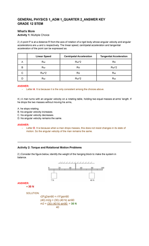 PE Quarter 4 Module 1 - Physical Education 11 Quarter 4 – Module 1 ...