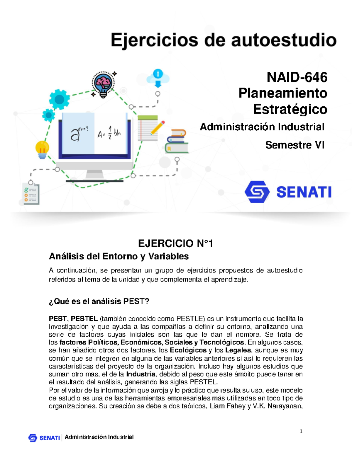 NAID NAID-646 Ejercicio T01 - 1 EJERCICIO N° Análisis del Entorno y ...