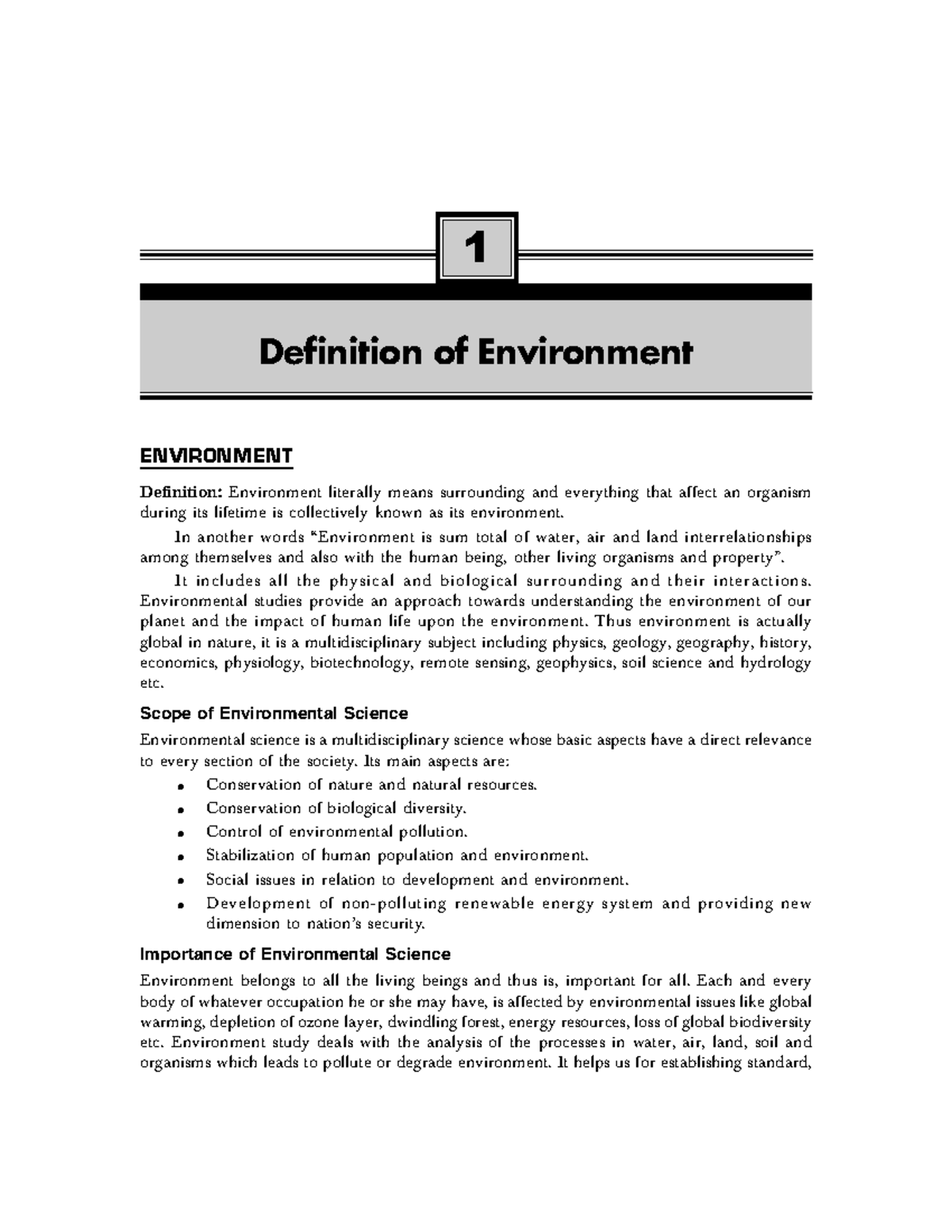 Our-environment - This is for premium - ENVIRONMENT Definition ...