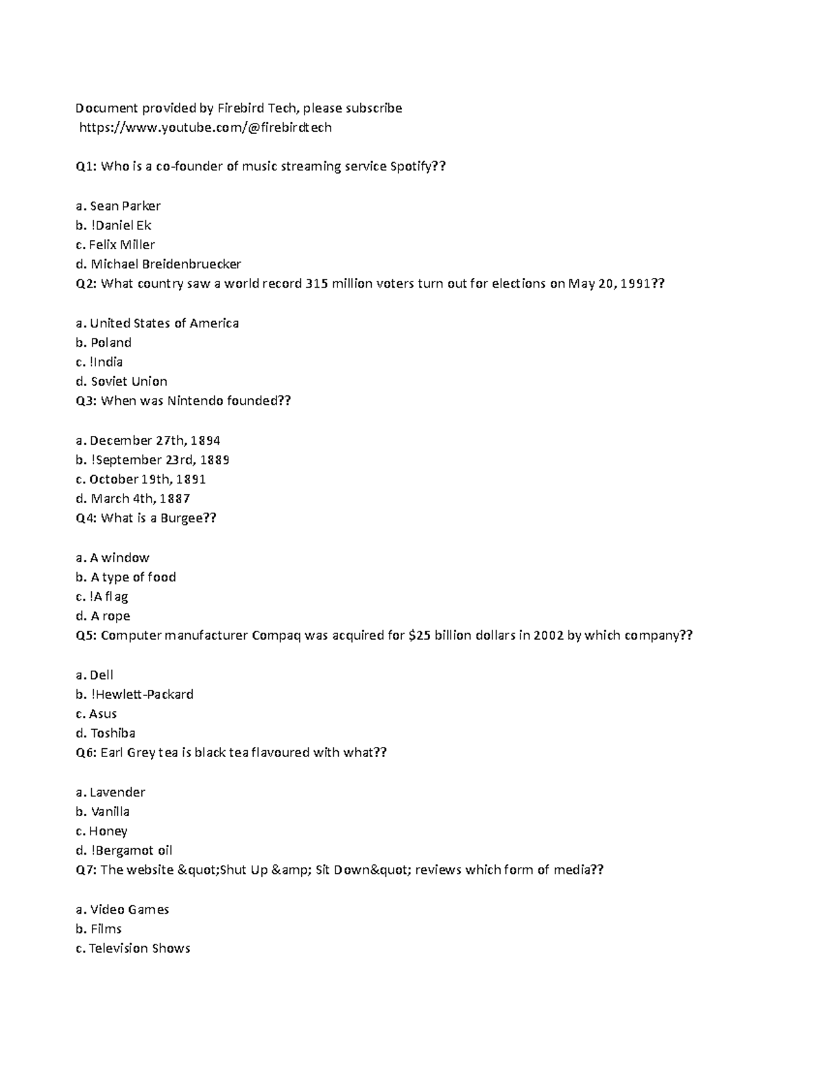 DIYF Module 5 - Guidance note - Document provided by Firebird Tech ...