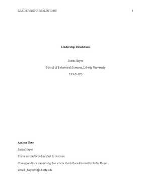 Leading with Vision - Leading with Vision Michael Ann White LEAD 620 ...