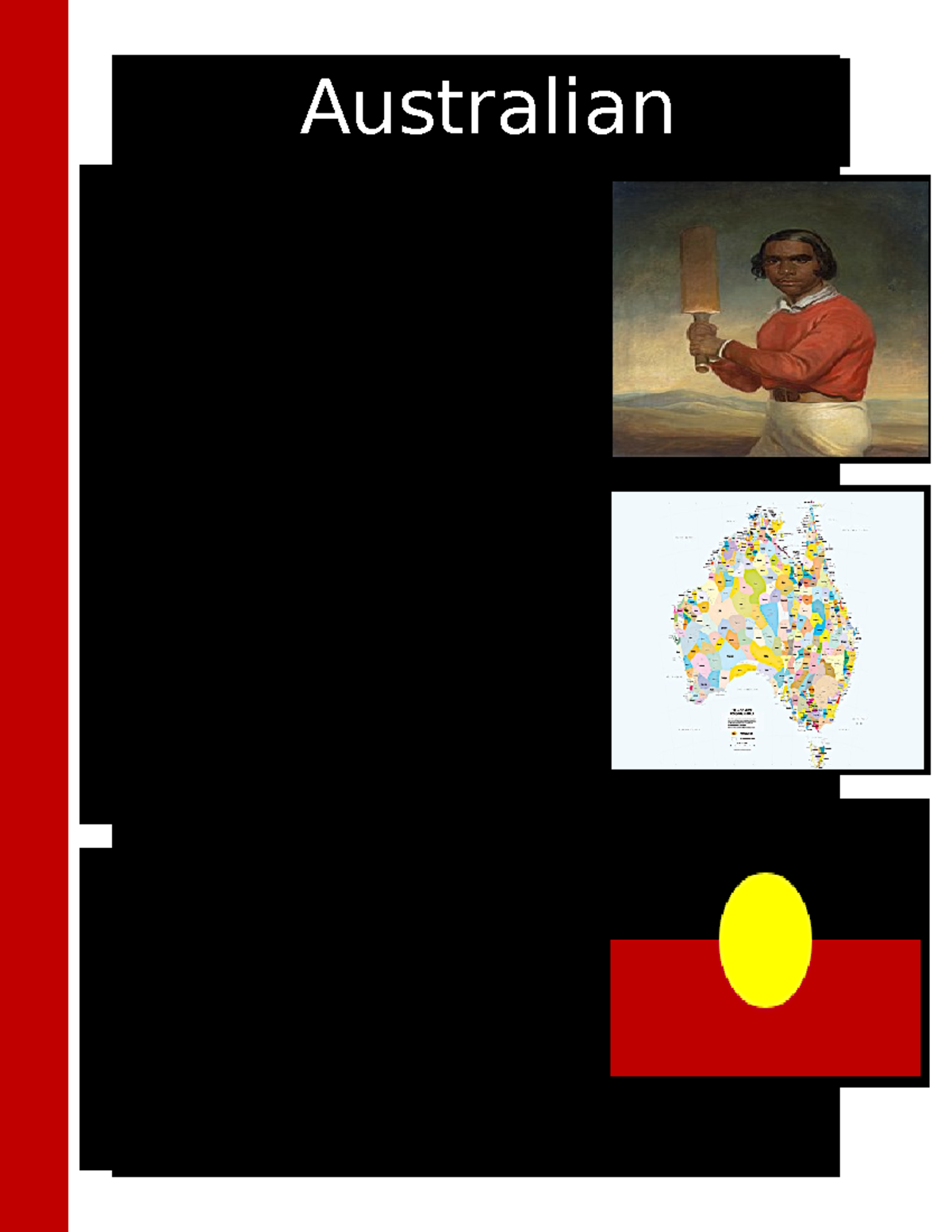 Australian Indigenous due nov 25 - Australian LOCATION The largest ...