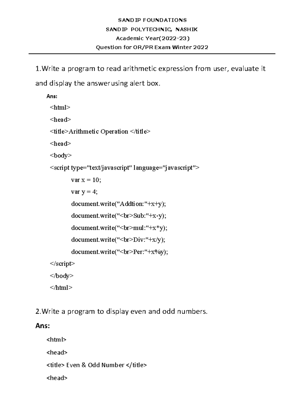 CSS OR-PR Quest (1)-1 - css and software testing practical - SANDIP ...