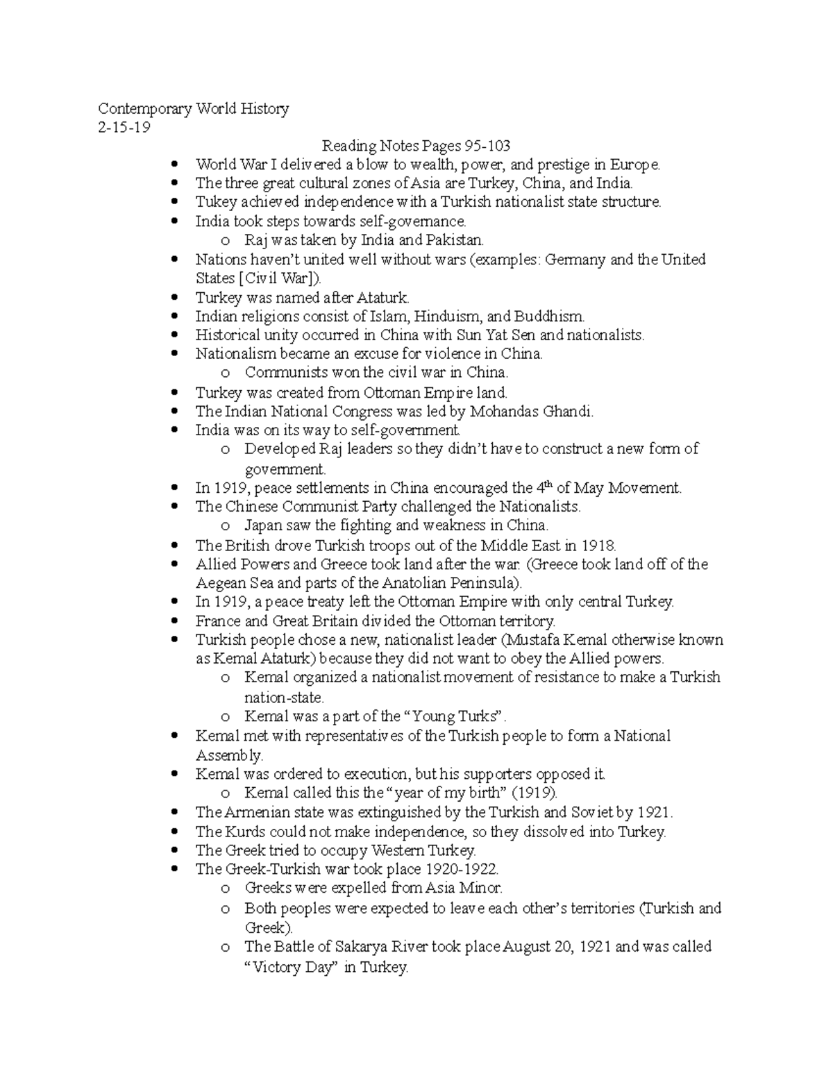 Contemporary World History PG 95-103 - Contemporary World History 2-15 ...