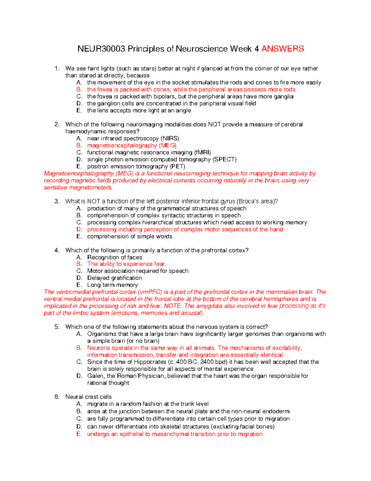 Neur30003 Tutorial Week 4 Answers Warning Tt Undefined Function 32